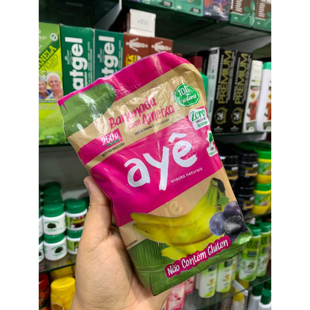 BANANADA COM AMEIXA - AYÊ 250g | Shopee Brasil