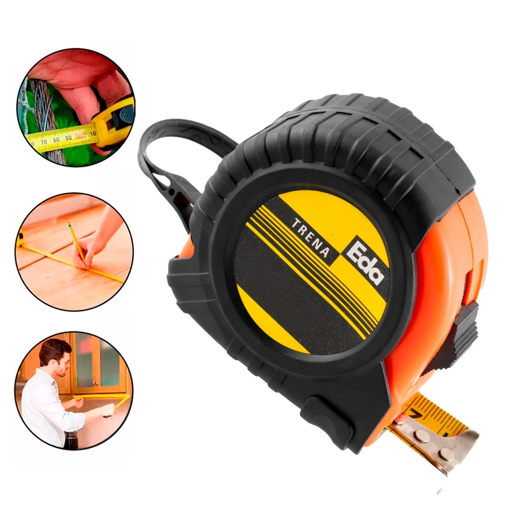 Trena Emborrachada eda 5m X 19mm Com Ponta Magnética | Shopee Brasil