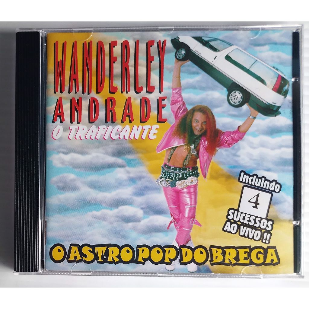 Cd Wanderley Andrade O Traficante O Astro Pop Do Brega | Shopee Brasil