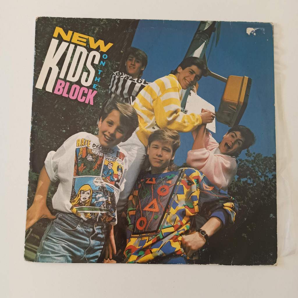 LP Disco Vinil New Kids on the Block - 1986 | Shopee Brasil