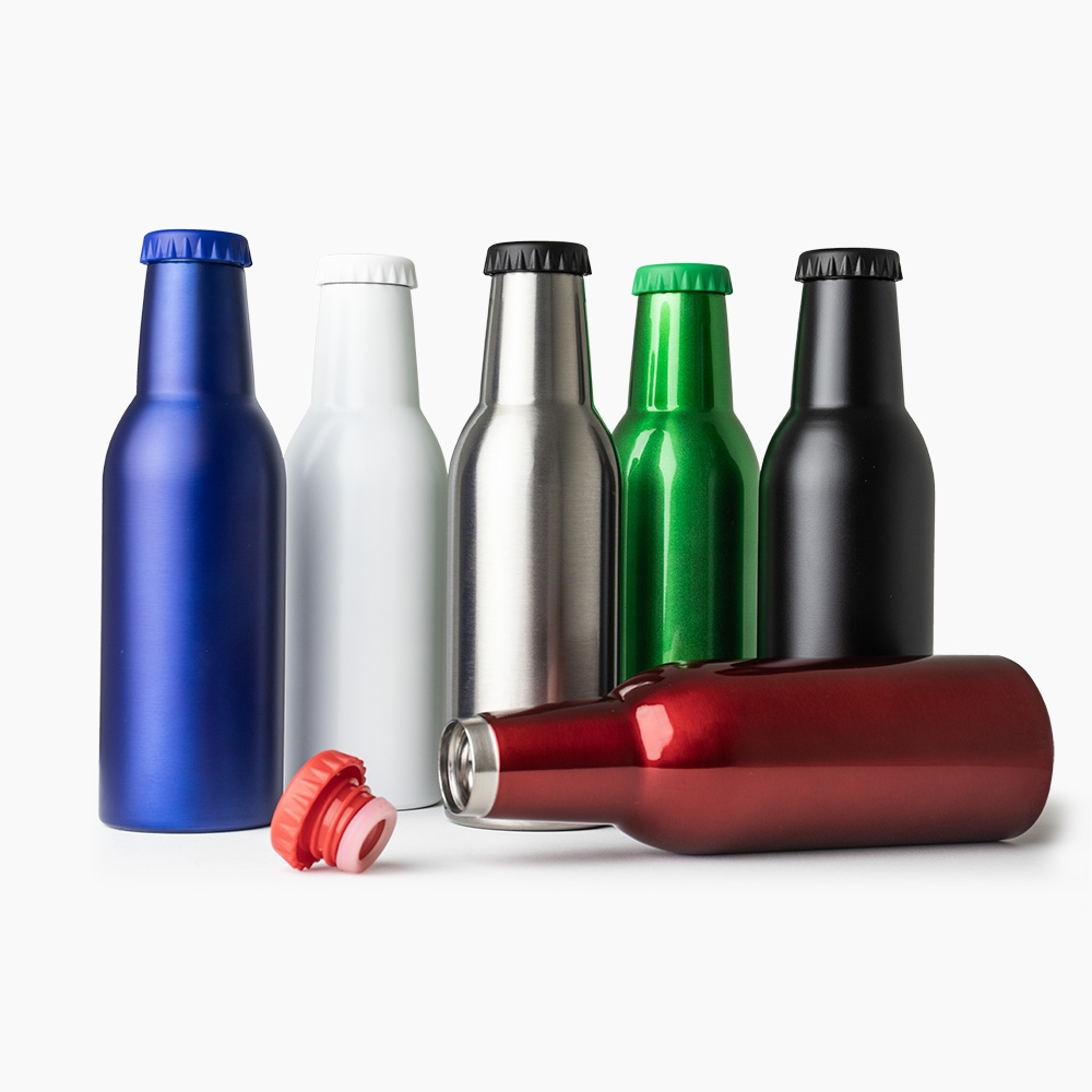 Garrafa Térmica de Inox 350ml Formato Long Neck*LANÇAMENTO* | Shopee Brasil