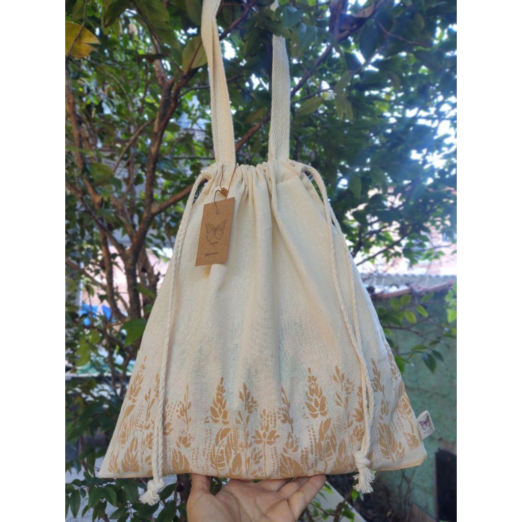 Ecobag Floral | Shopee Brasil