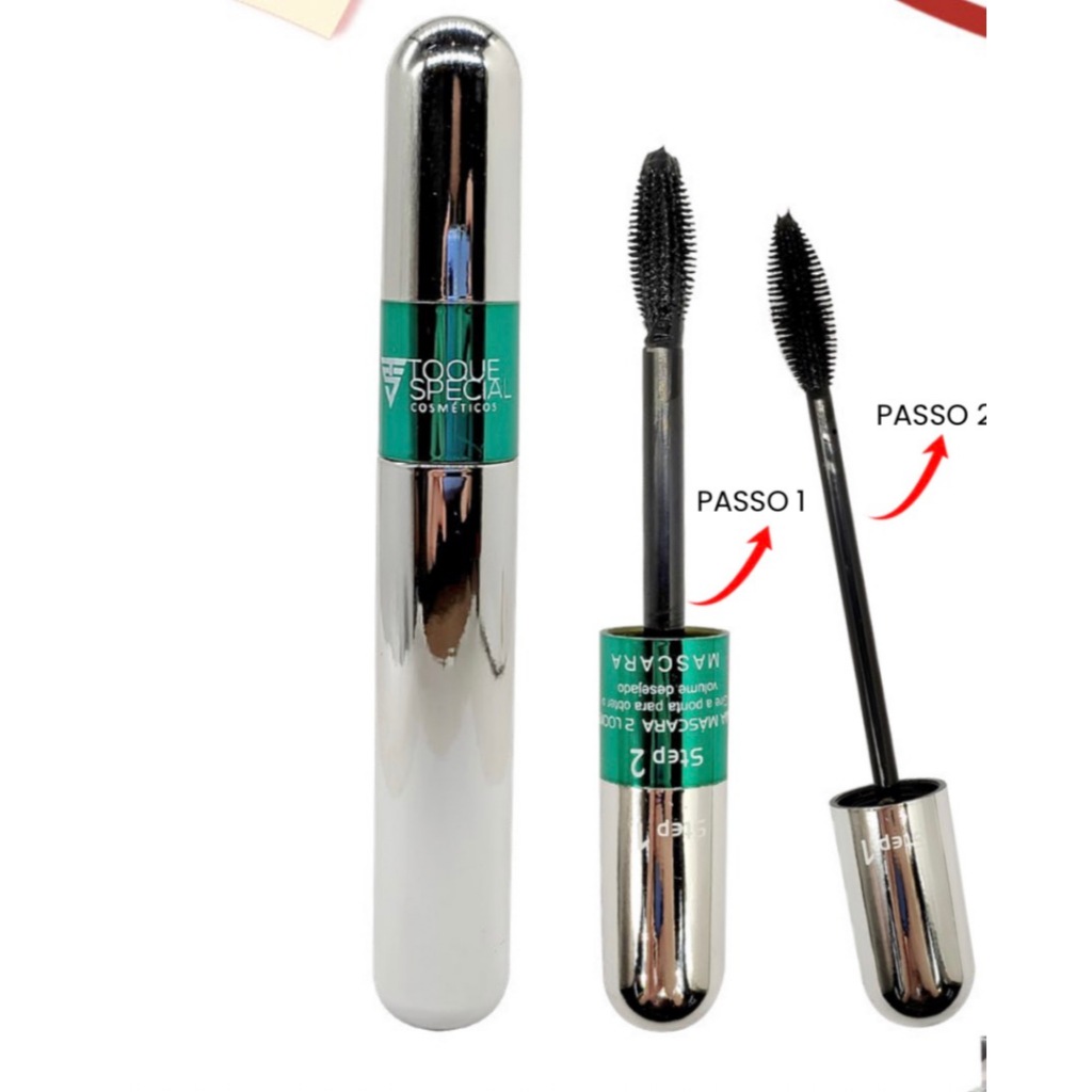 Rímel 4D Tango 2 em 1 - Uma Máscara 2 Looks | Shopee Brasil