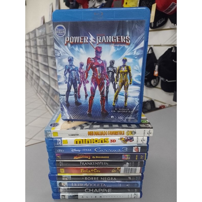 Power Rangers Blu Ray original. | Shopee Brasil