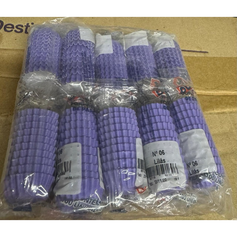 Forminha de Papel Lilás N6 ou N5 500/1000 unidade | Shopee Brasil