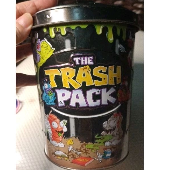 Brinquedo lata Trash Pack ( VÍDEO) gosma | Shopee Brasil