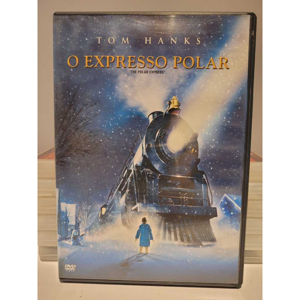 O EXPRESSO POLAR - Tom Hanks - DVD - Original | Shopee Brasil