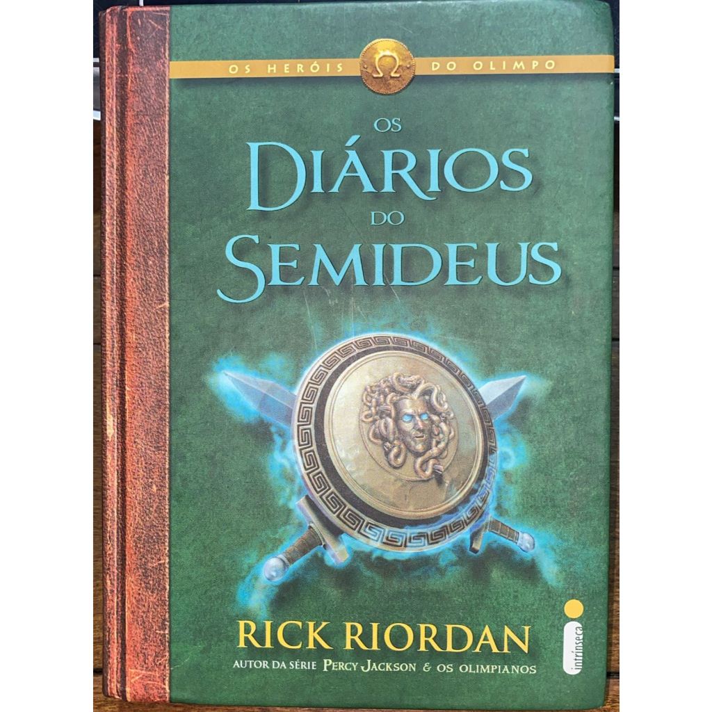 Os diários do Semideus Capa dura - Rick Riordan | Shopee Brasil