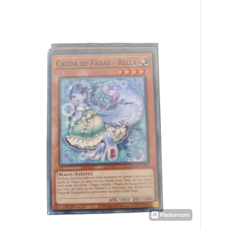 Card Yu-Gi-Oh (Cauda de Fadas - Rella | Shopee Brasil