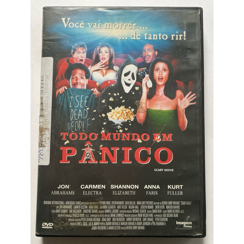 DVD: Todo Mundo em Pânico, Jon Abrahams, Carmen Electra, Shannon ...