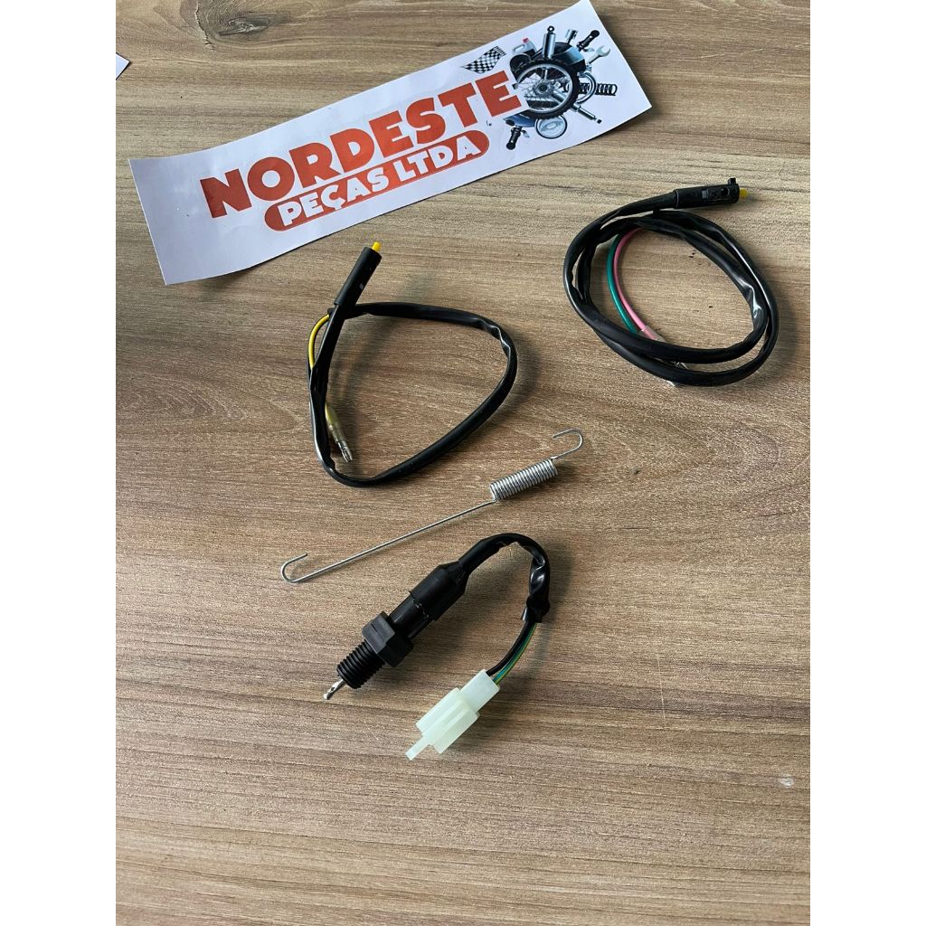 Interruptor Freio shineray Phoenix 50 gold embreagem traseiro e ...