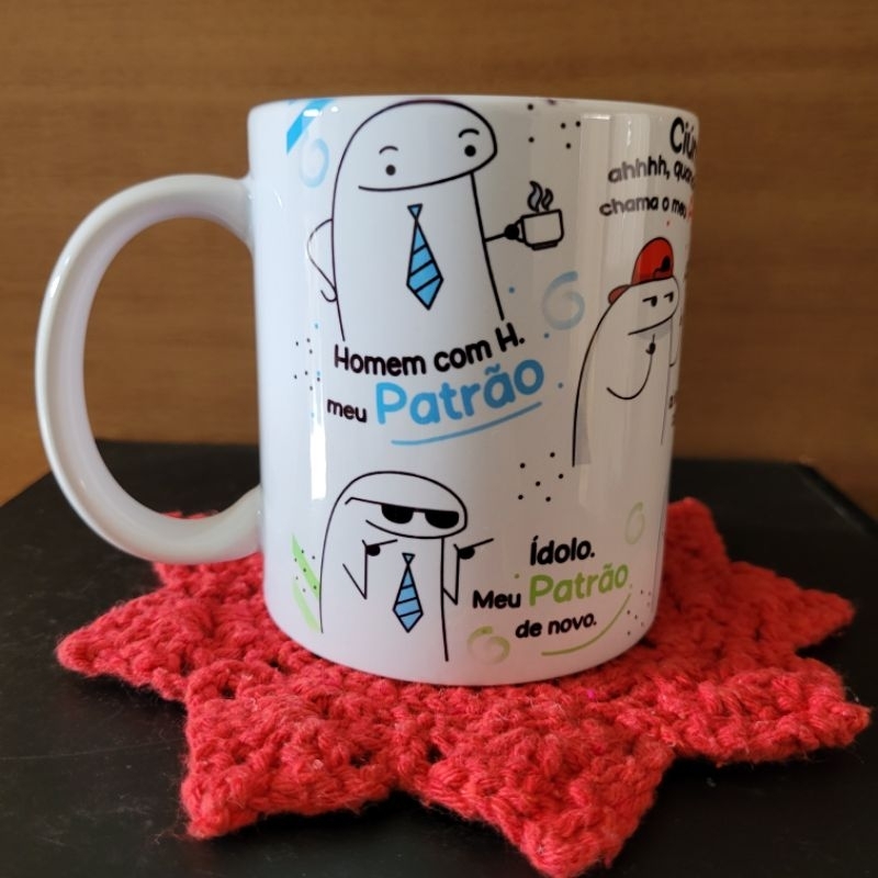 Caneca - Meu Patrão | Shopee Brasil