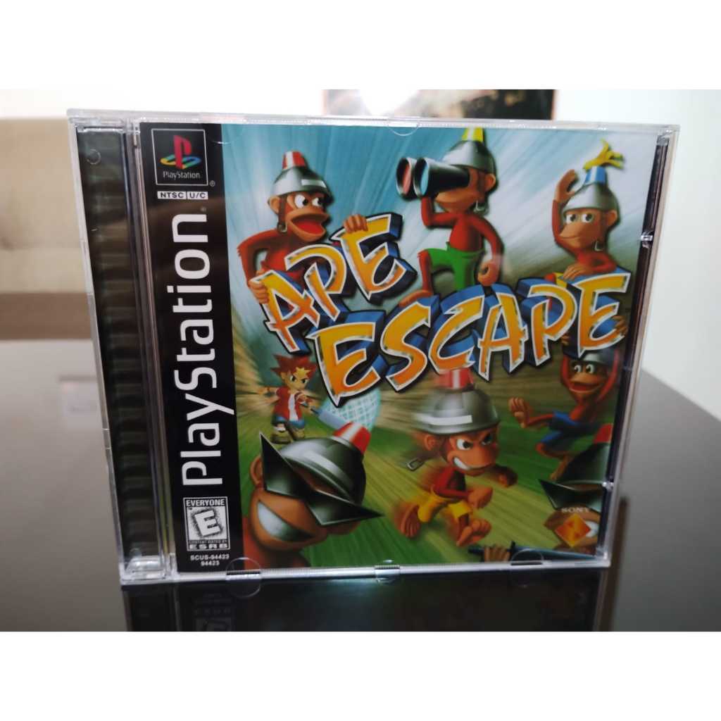 Ape Escape ~ PS1 Mídia preta | Shopee Brasil