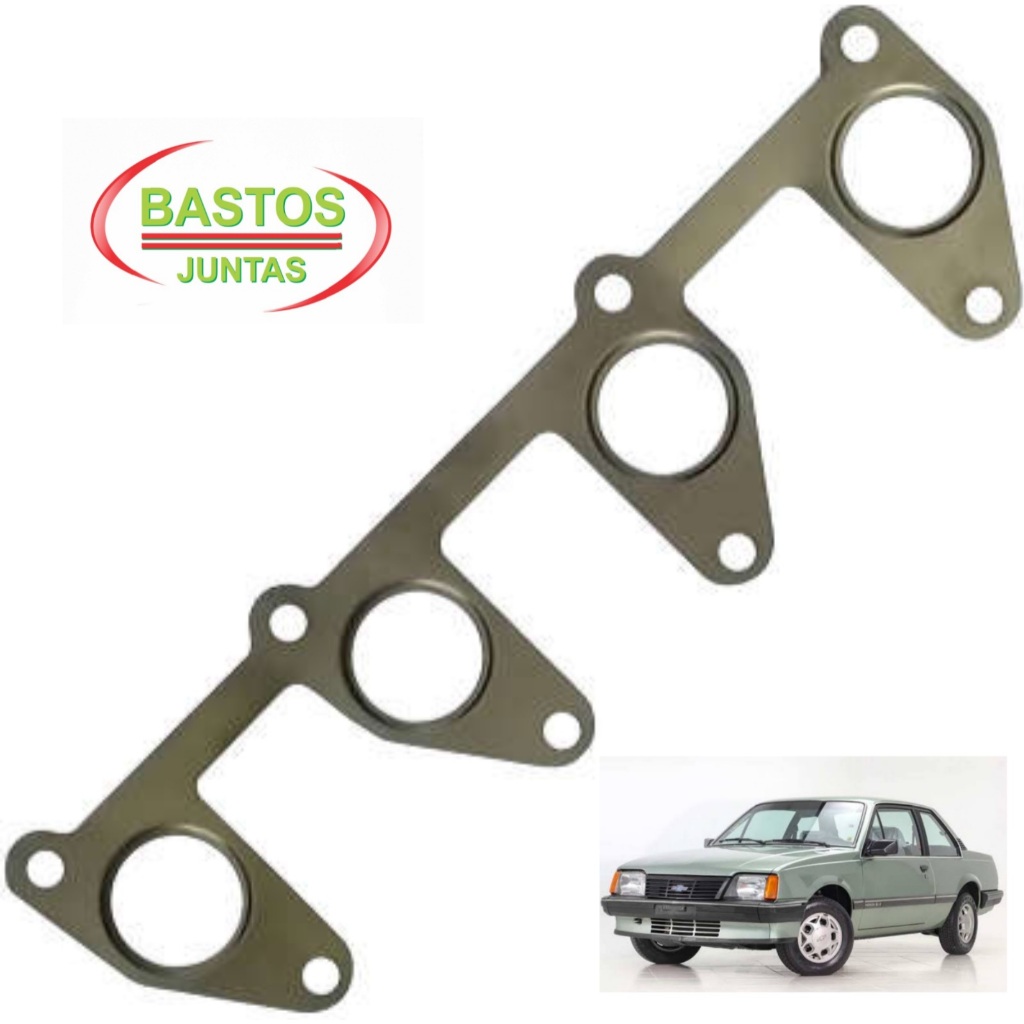 Junta Coletor Escapamento Monza Astra Vectra Bastos 122006 | Shopee Brasil