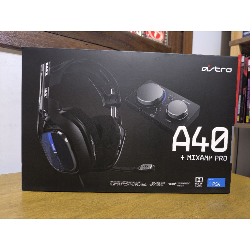 Headset Gamer Logitech Astro A40, Áudio Dolby, USB, PS4,PS5, PC e MAC ...
