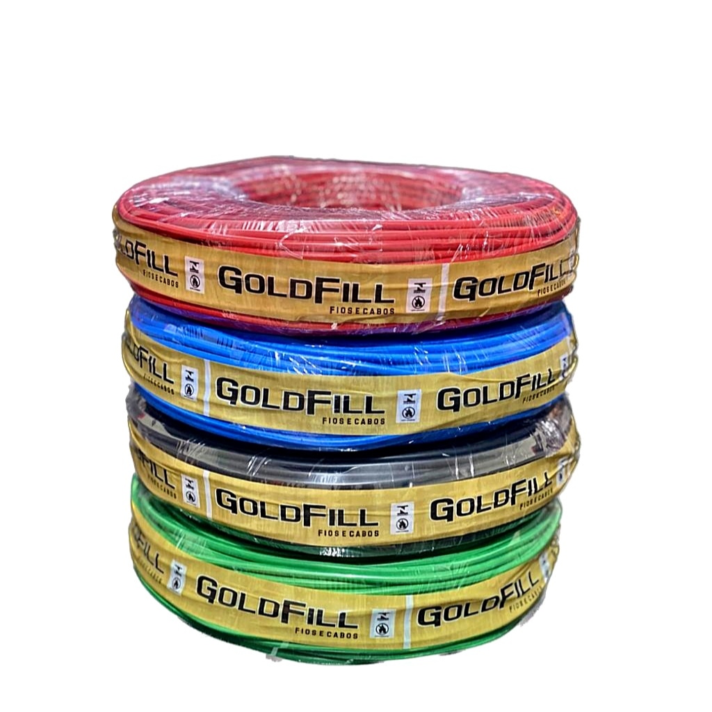 Fio Elétrico 6mm Cabo Flexivel Rolo C/ 100 metros - Selo Anti Chama ...