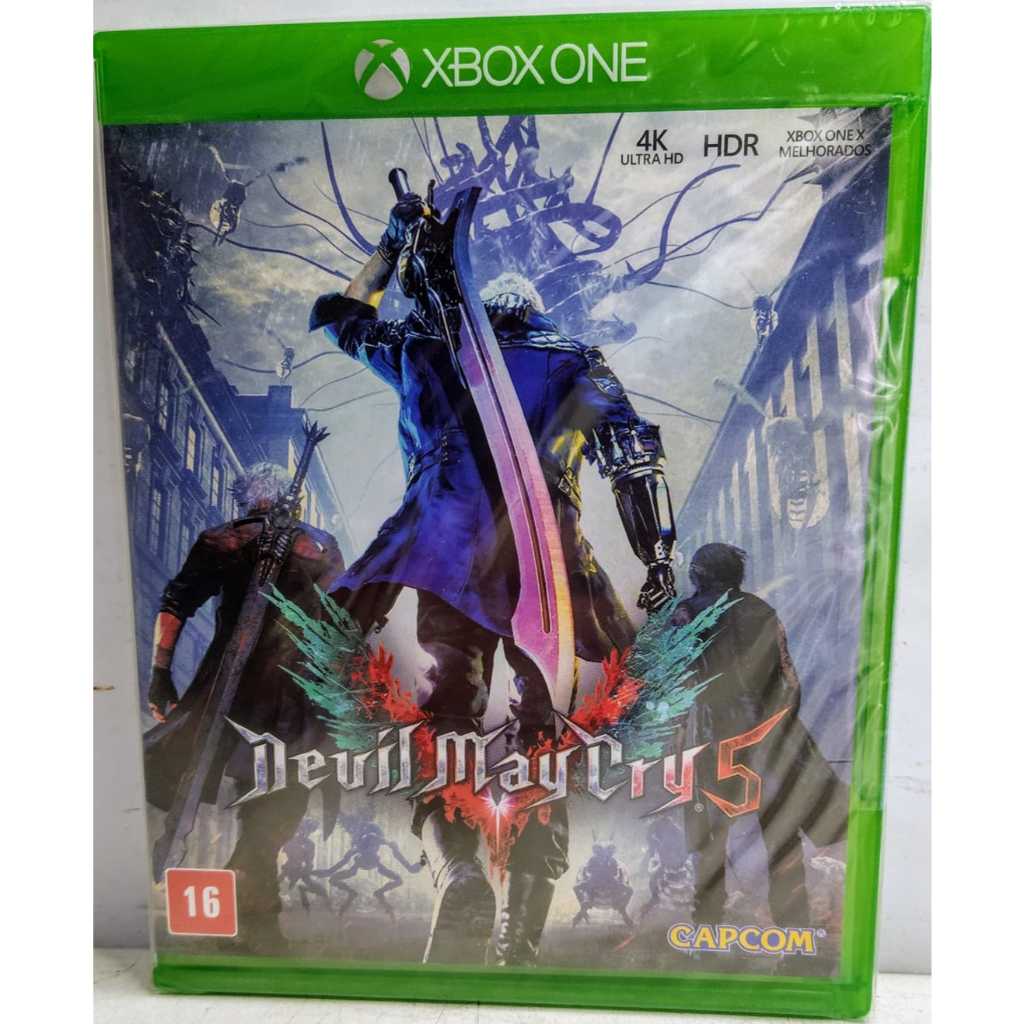 Devil May Cry 5 - Xbox One Mídia Física Novo Lacrado | Shopee Brasil