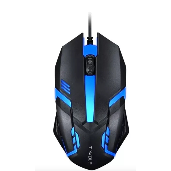 Mouse Óptico Gamer Rgb Mmo-g03 Led Colorido - Tomate | Shopee Brasil