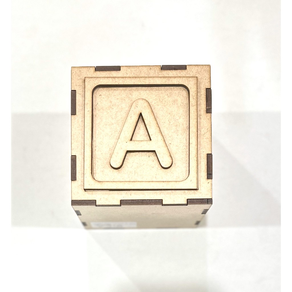 Letras em Cubo - MDF 3mm | Shopee Brasil
