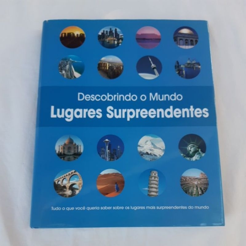 Livro Descobrindo o Mundo Lugares Surpreendentes | Shopee Brasil