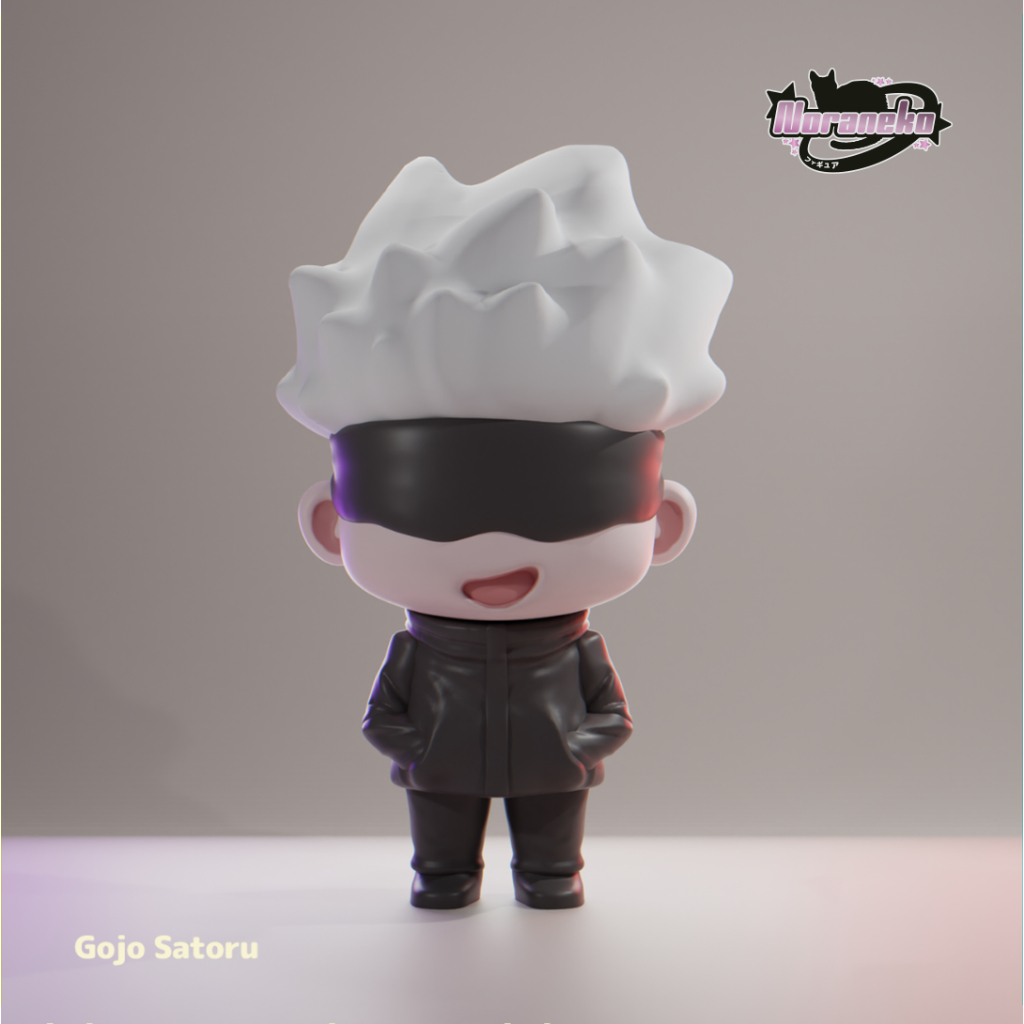 Satoru Gojo Figure 80mm | Miniatura 3D Jujutsu Kaisen | Gojo Action ...