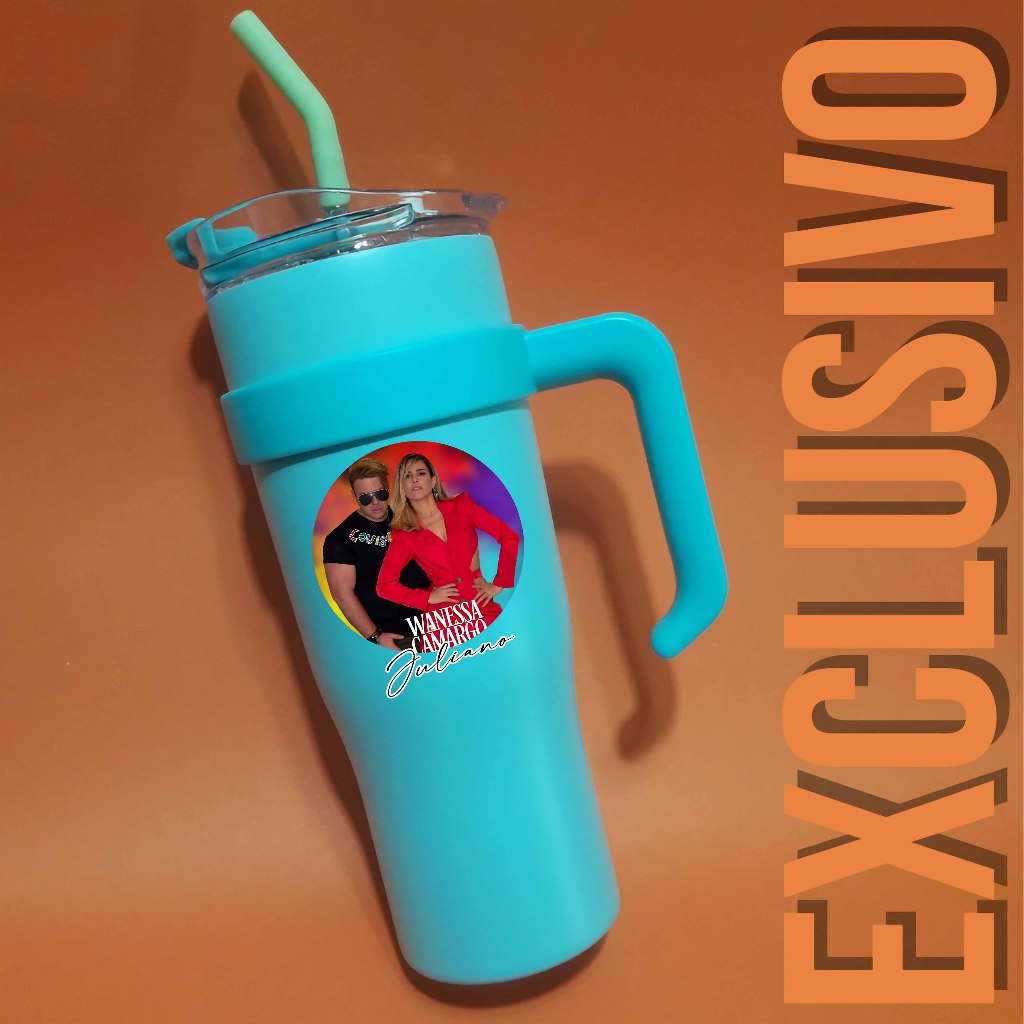 Kit de Copos Personalizados 1200ml e Copo Com Caixa de Som Bluetooth ...