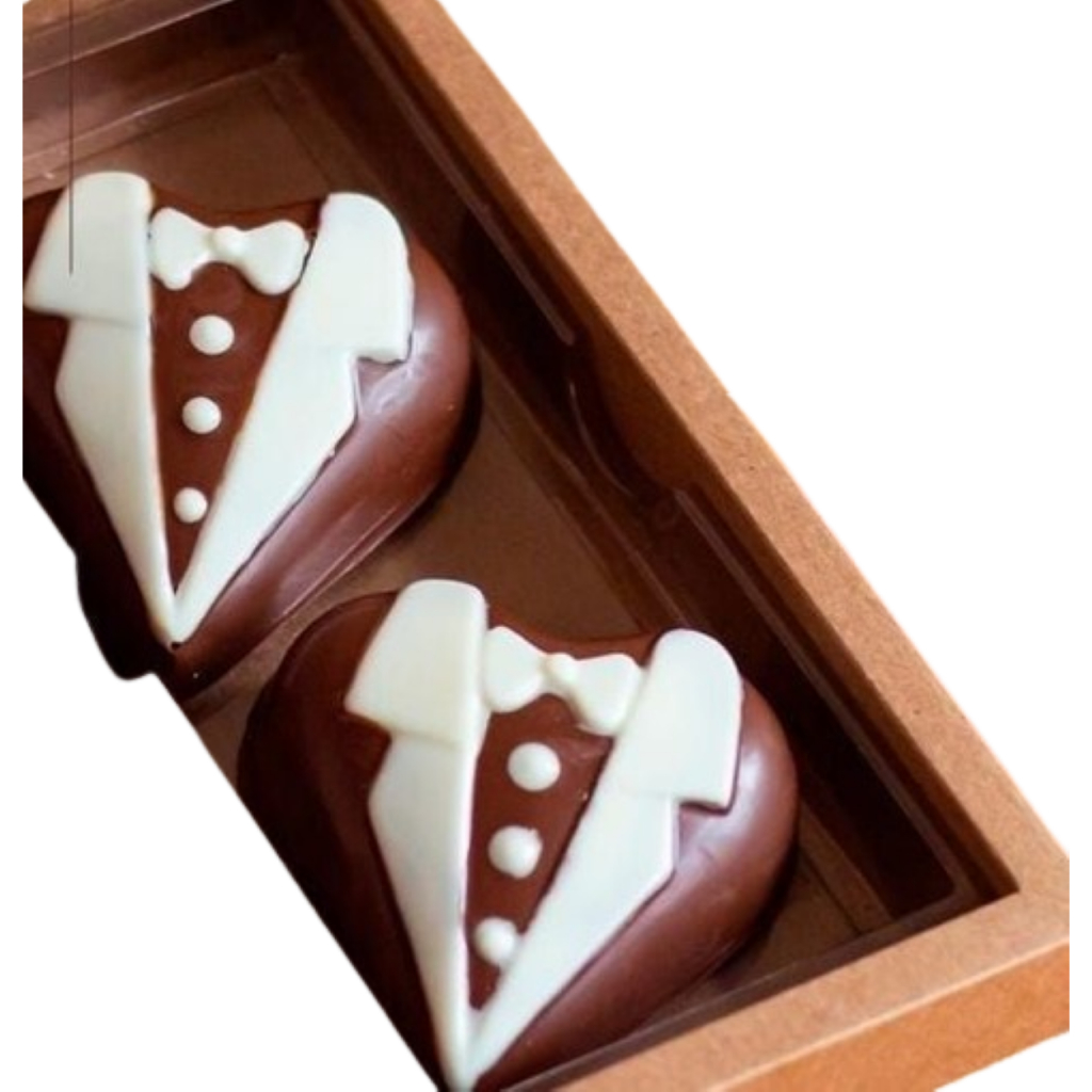 kit 04 Formas Simples Para Chocolate Coração Fraque Crystal Forma COD ...