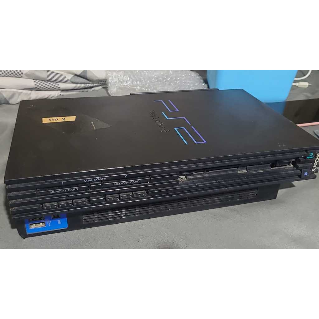 PS2 FAT modelo 39001 com hd SSD 500GB desbloqueado matrix e com OPL no ...