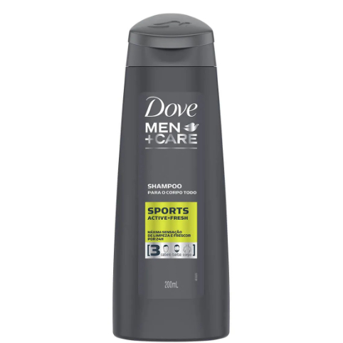 Shampoo Sport Active Fresh Men Care Dove 200ml | Shopee Brasil
