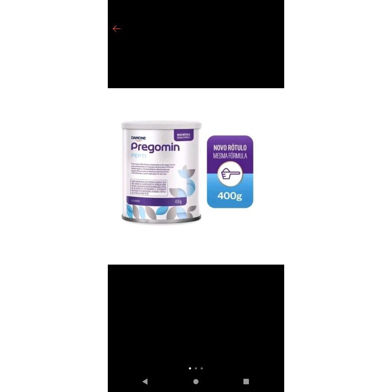Pregomin Pepti ** Fórmula infantil APLV | Shopee Brasil