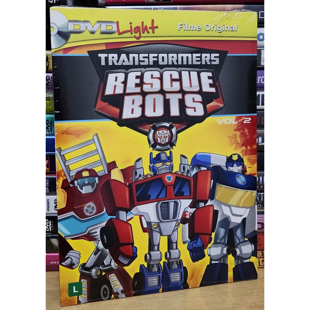 DVD Transformers Rescue Bots Vol. 2 (Original Lacrado) | Shopee Brasil