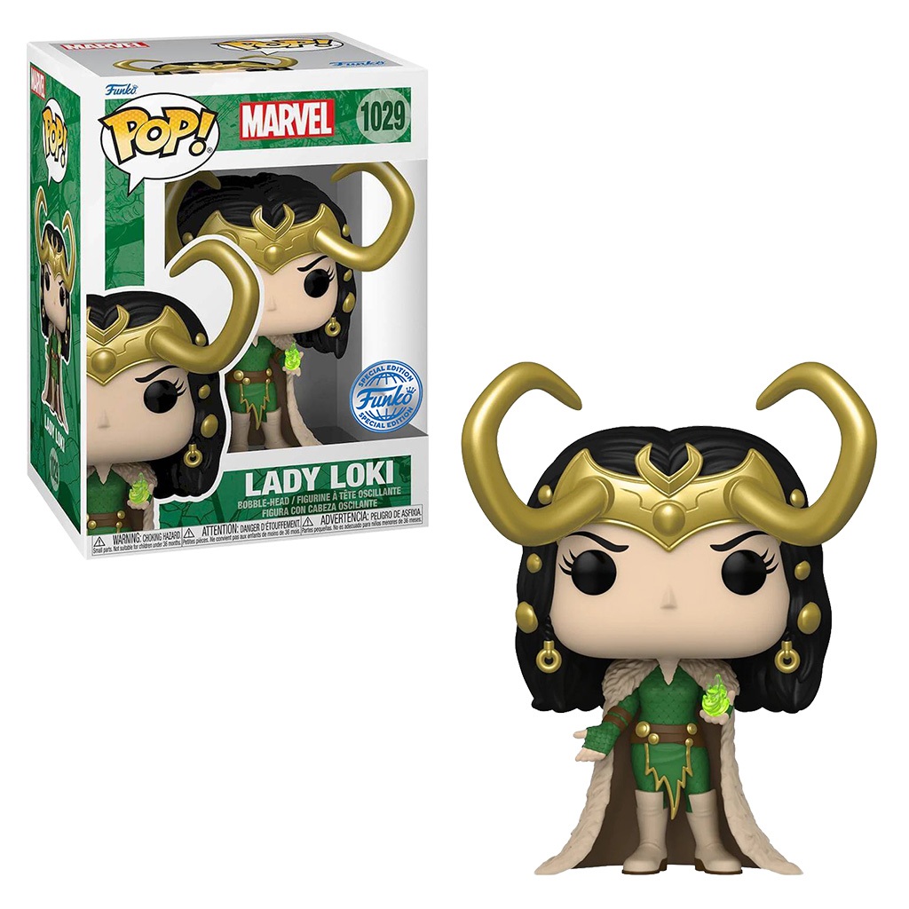 Funko Lady Loki - Special Edition - Marvel Loki - #1029 | Shopee Brasil