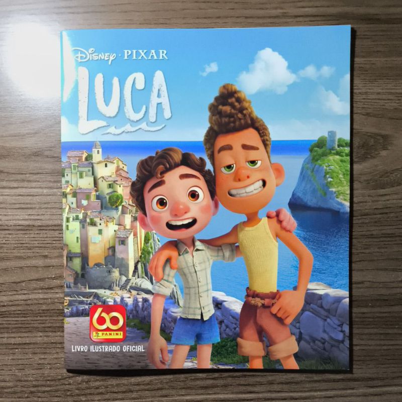 ÁLBUM DE FIGURINHAS LUCA MOVIE VAZIO | Shopee Brasil