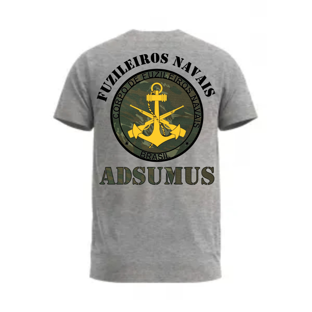 Camisa Cinza Adsumus | Shopee Brasil