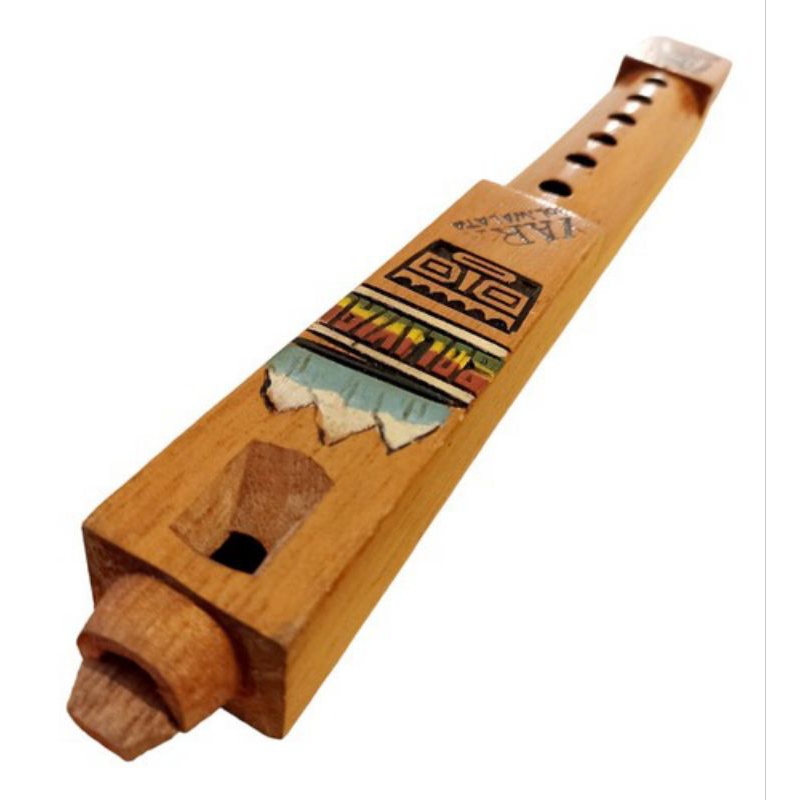 flauta de madeira indígena tarka artesanal | Shopee Brasil