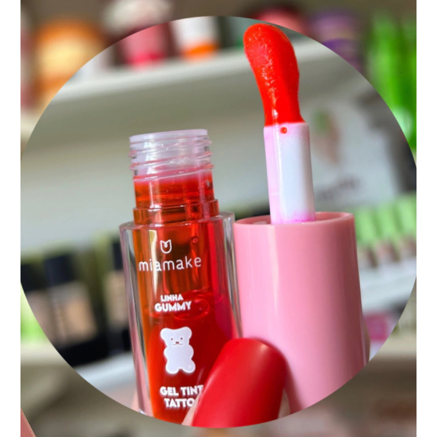 Lip Gel Tint Labial Tattoo Coleção Gummy MIA MAKE | Shopee Brasil