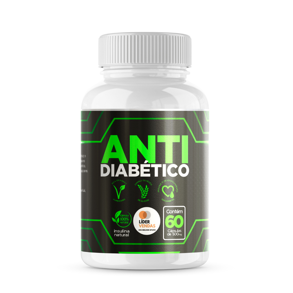 Anti Diabético Caps ORIGINAL- 60 cápsulas 500mg GLICOSE DIABETES ...