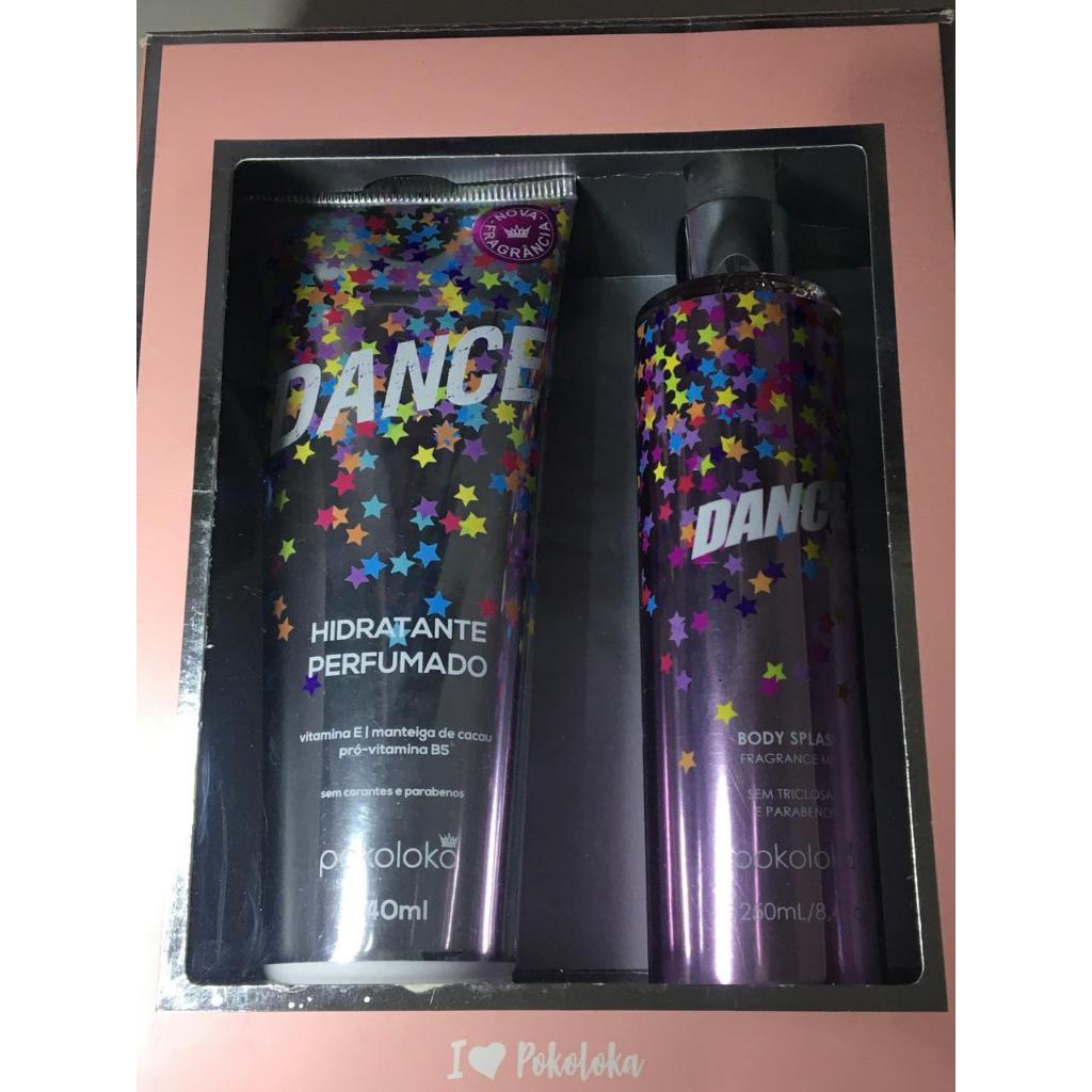 DANCE DA POKOLOKA - BODY SPLASH 250ML E HIDRATANTE CORPORAL 240G | Shopee Brasil