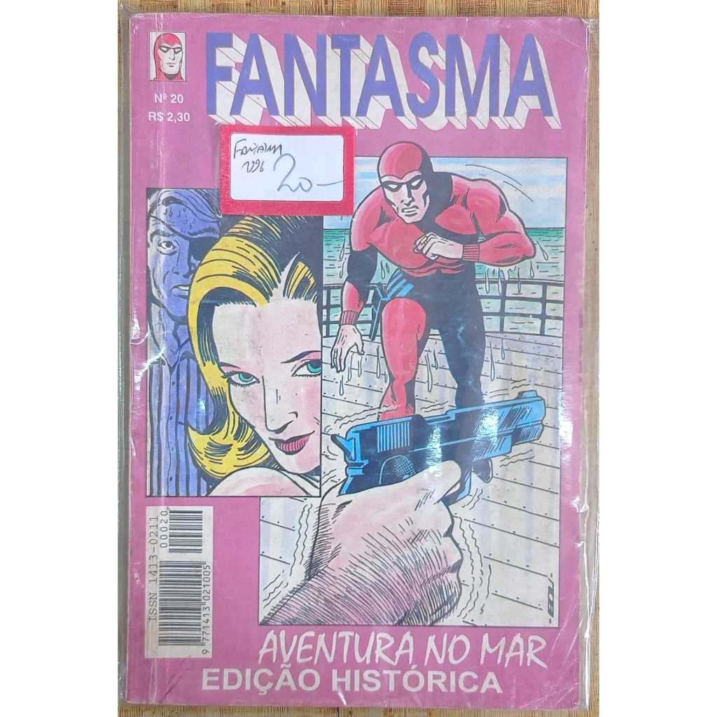 HQ Fantasma nº20 - Aventura no mar - Edição histórica | Shopee Brasil