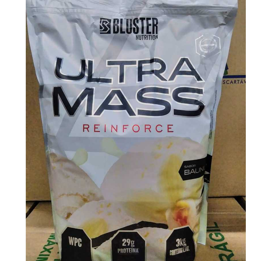 Hipercalórico ULTRA MASS BLUSTER NUTRITION ABSOLUT 3 KG c/ NOVA EMBALAGEM. | Shopee Brasil