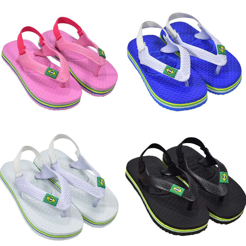 Chinelo Infantil Baby Marca propria Menino Menina confortável macio ...