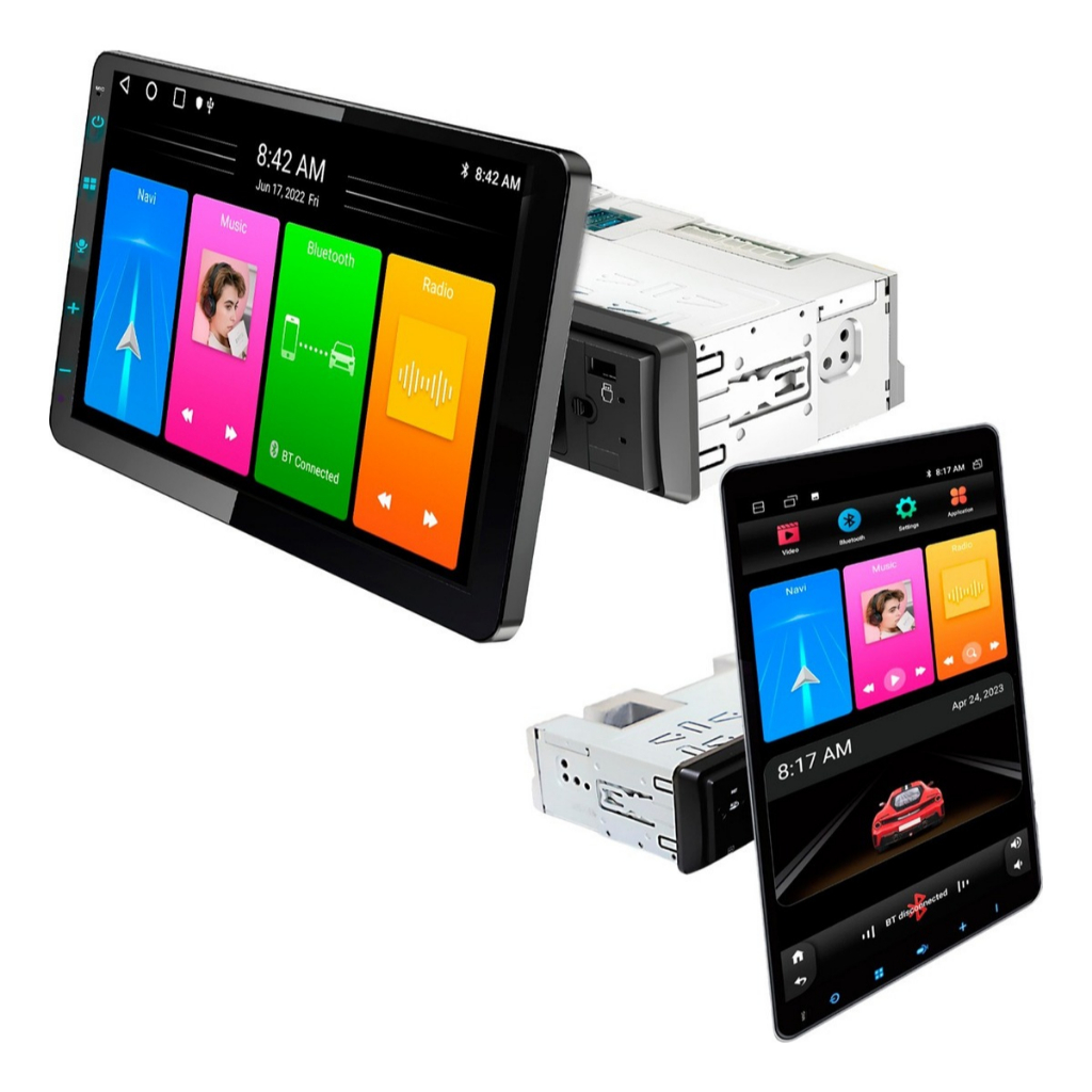 Central Multimidia Rotativa Android 2gb 32gb Carplay Android Auto 10 Polegadas | Shopee Brasil