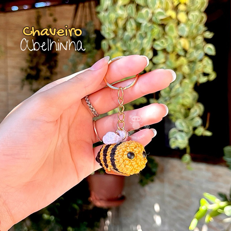 Chaveiro Abelha Bridgerton | Shopee Brasil