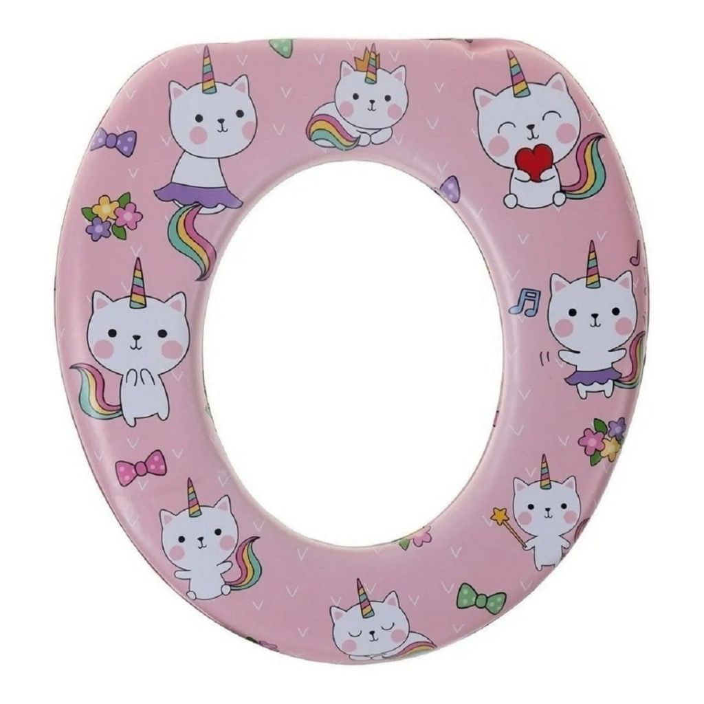 Assento Redutor Infantil Menina Fofinho Almofadado Troninho Criança ...