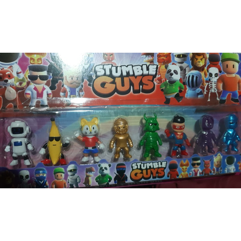 Kit Stumble Guys 8 Bonecos Jogo Stumble Guys 8 Cm Articulado envio ...