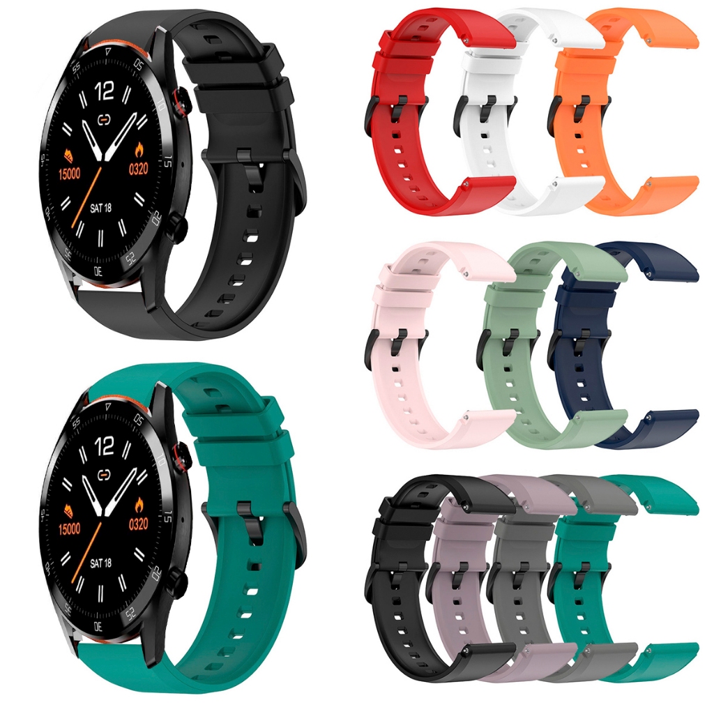 Pulseira 22mm Compativel Com Philco Psw02pm Hit Wear 45mm em Silicone ...