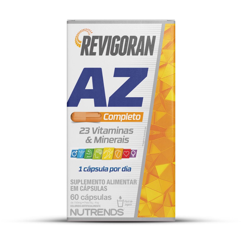Multivitamínico Revigoran A-Z - 60 Cápsulas | Shopee Brasil
