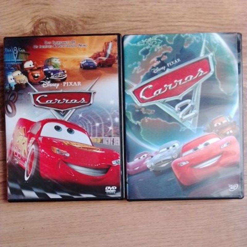 DVD Carros 1 e 2 Disney | Shopee Brasil