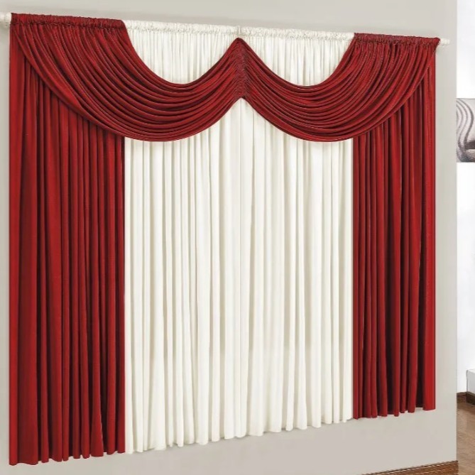 Cortina Paris 3 Metros Paris Sala/Quarto | Shopee Brasil