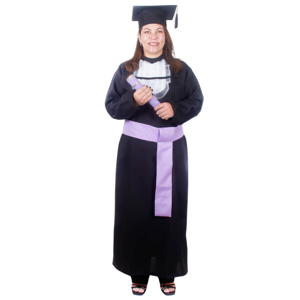 Beca De Formatura Adulto Completo com Capelo + Faixa e Canudo | Toga de Formatura |Fotógrafos ...